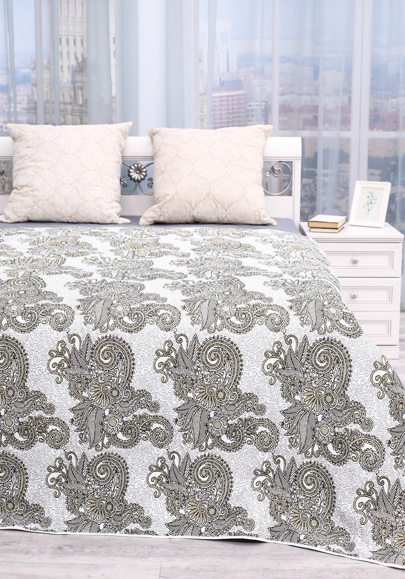 Покрывало стеганое из гобелена "Альянс" — купить со скидкой в магазине ...