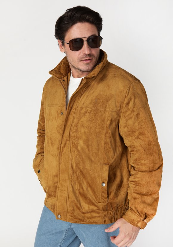 Куртка замшевая "Андрэ" цены, купить в интернет-магазине Leomax.ru