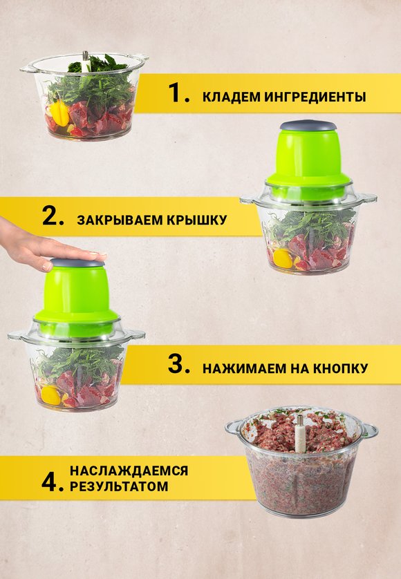 Электрический измельчитель "Молния" от LEOMAX - цены, купить ...