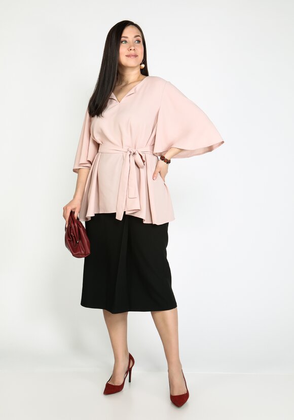 Юбка прямая с пуговицами купить со скидкой в интернет-магазине Леомакс