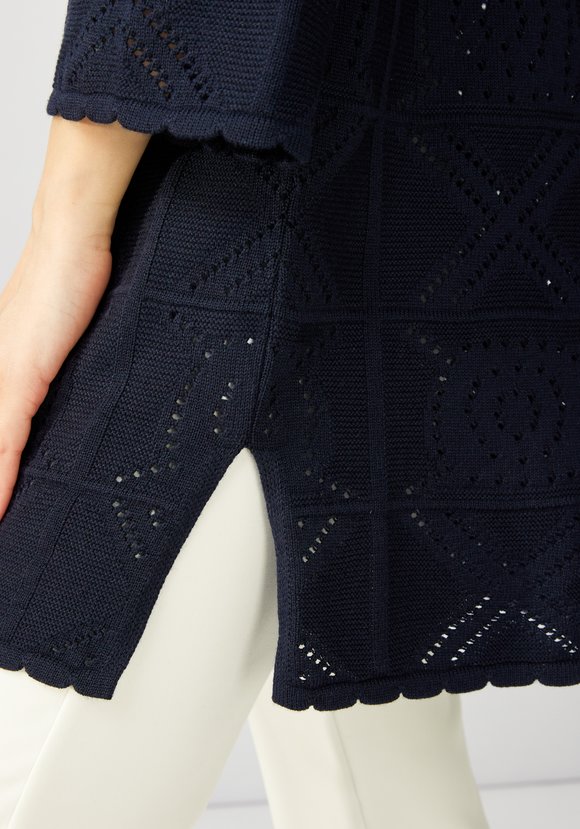 Туника с разрезами по бокам удлиненная — купить за руб в магазине Леомакс